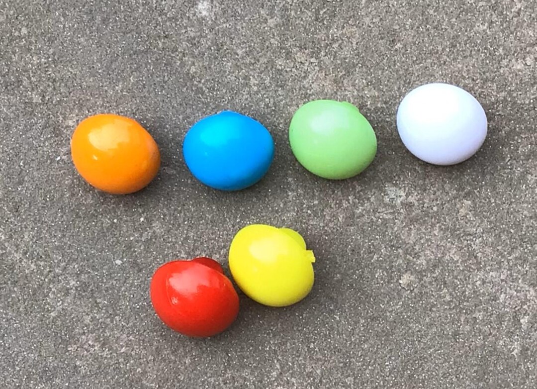 10mm Smartie Mushroom Buttons - Etsy