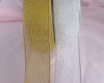 Metallic Ribbon - Etsy