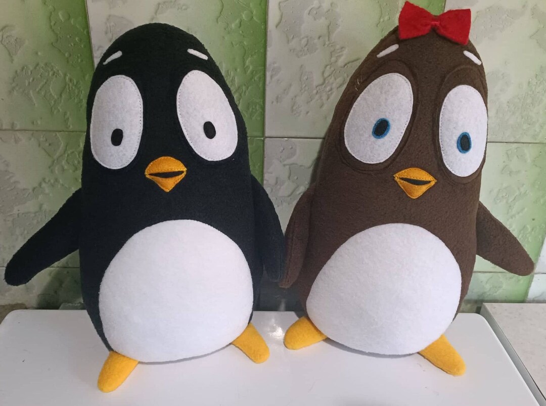 Peluches como el pingüino Pim & Pimba - Etsy México