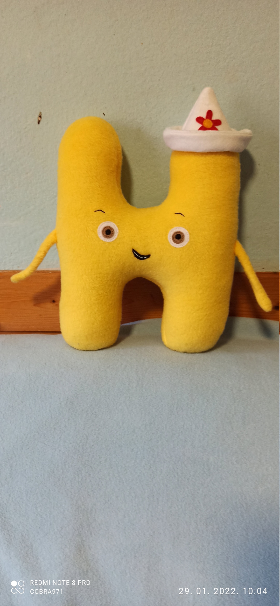 Plush Toy Just Like Charlie and the Alphabet - Letter ,,H,, - Etsy