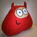 Plush Toy Pou Devil Design - Etsy