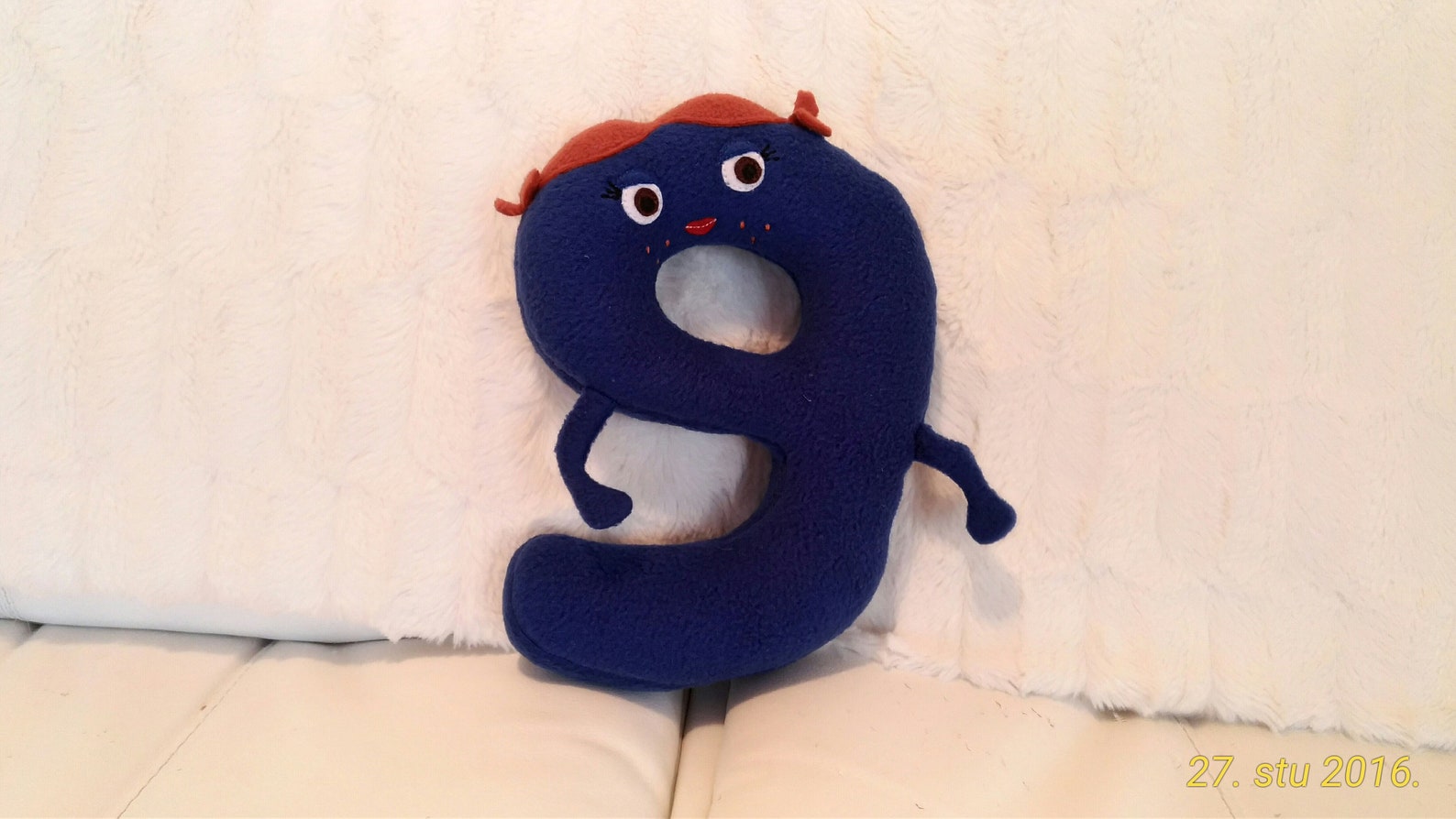 Plush Toy Just Like Charlie and the Numbers Number 9 - Etsy