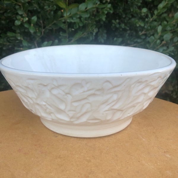 White Ceramic Bowl - Etsy