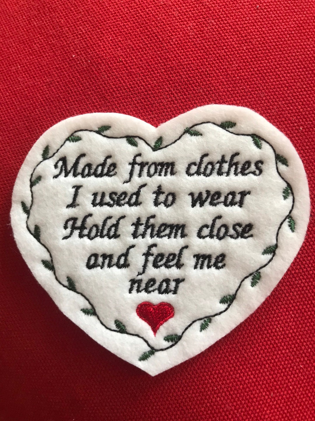 Memory Bear Patch, Memory Blanket, Memory Cushion - Etsy