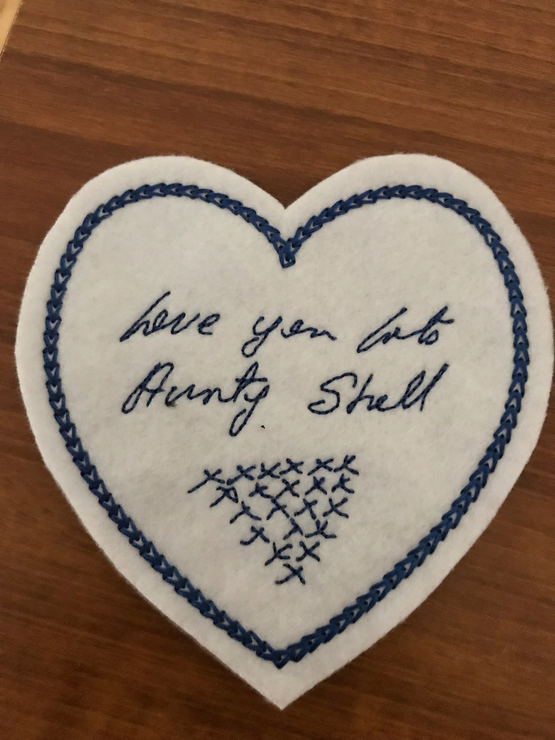 Handwriting Patch for Memory Bear, Memory Cushion - Etsy