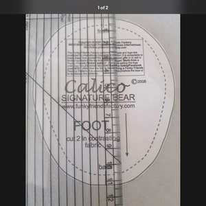 Memory Bear Patch, Memory Bear Foot Pad - Etsy