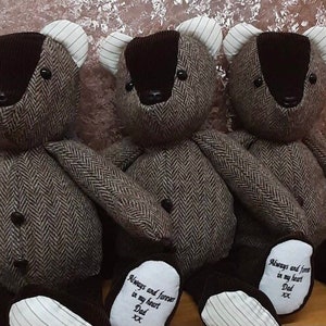 Memory Bear Patch, Memory Bear Foot Pad - Etsy