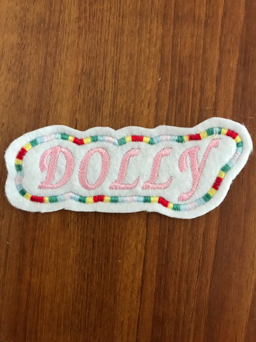 Personalised Embroidered Name Patch/badge Made to Order Sew On - Etsy