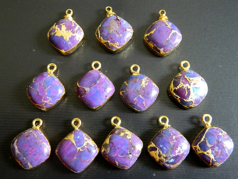 Mojave Purple Turquoise / Mohave Turquoise / Composite - Etsy