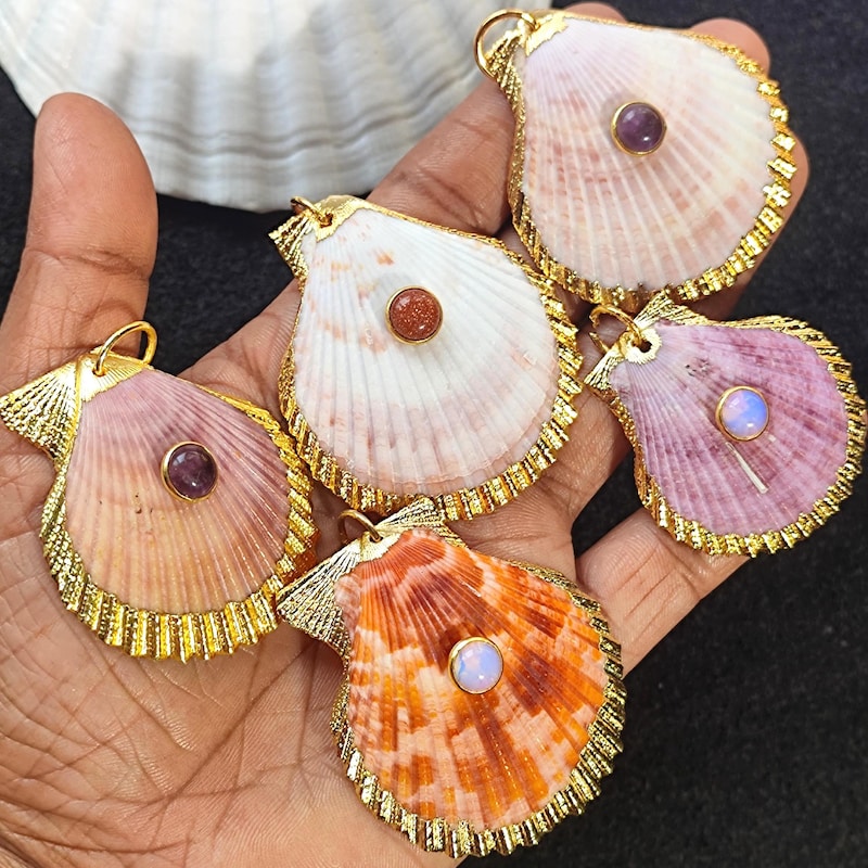 Seashell Necklace - Etsy