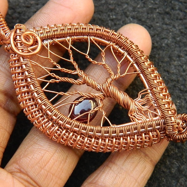 Wire Wrapped Pendant - Etsy