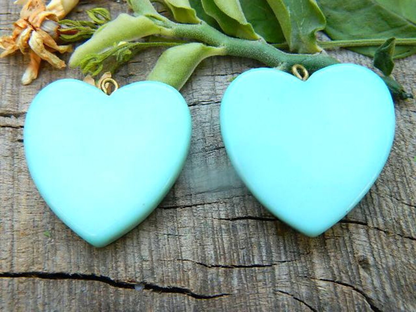 Resin Connector Multi Color Heart Shape Connector Resin | Etsy