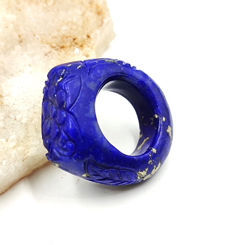 Large Stone Ring - Etsy