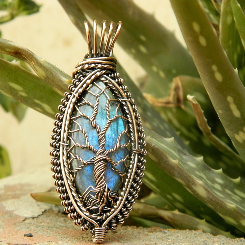 Tree of Life Pendant Wire Wrap - Etsy