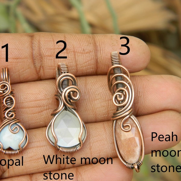 Wire Wrapped Stone - Etsy