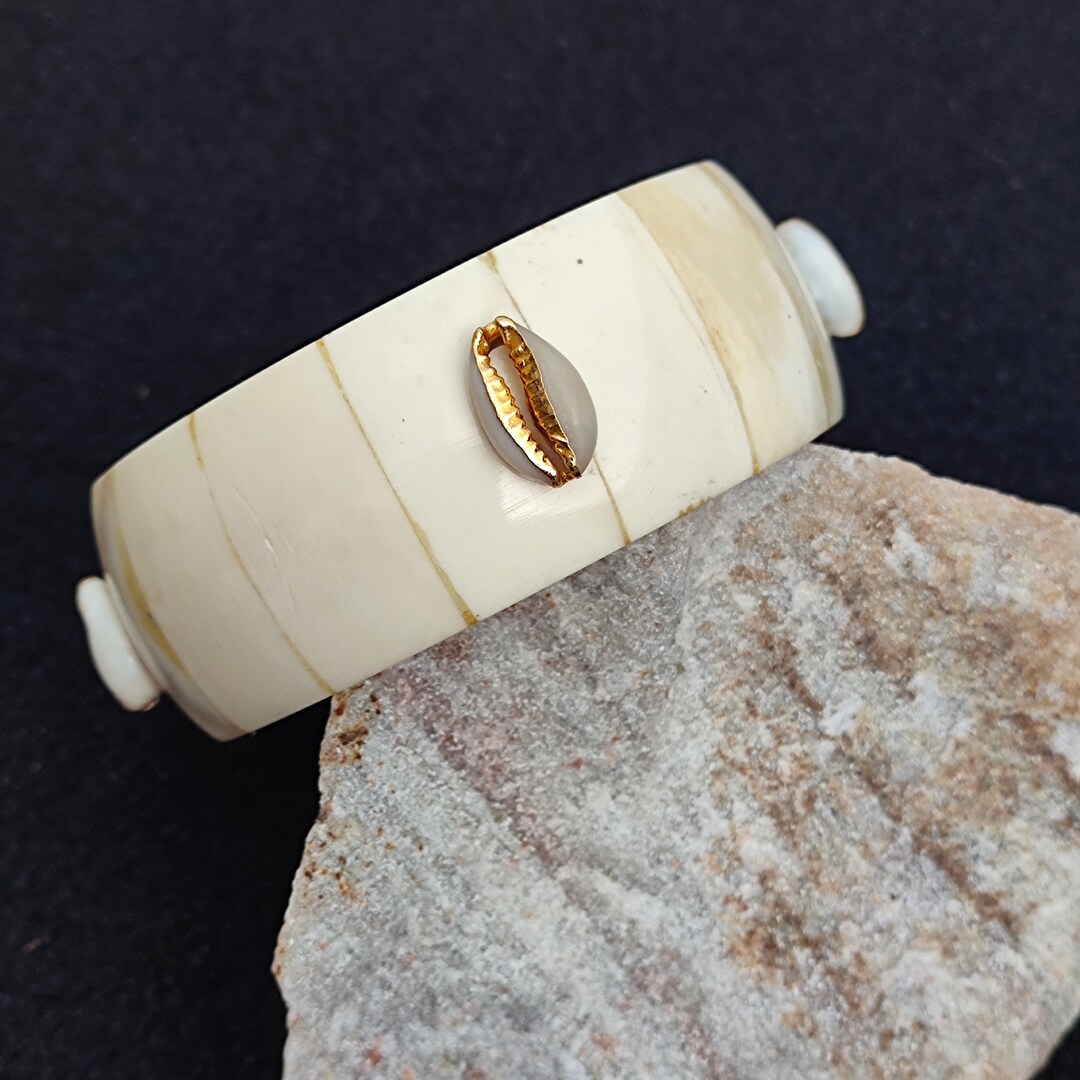 Horn Bone Jewelry Ethically Sourced Buffalo Bone Bangle Bracelets With ...