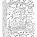 Coloring Book PDF: the Secret Life of Forest Animals - Etsy