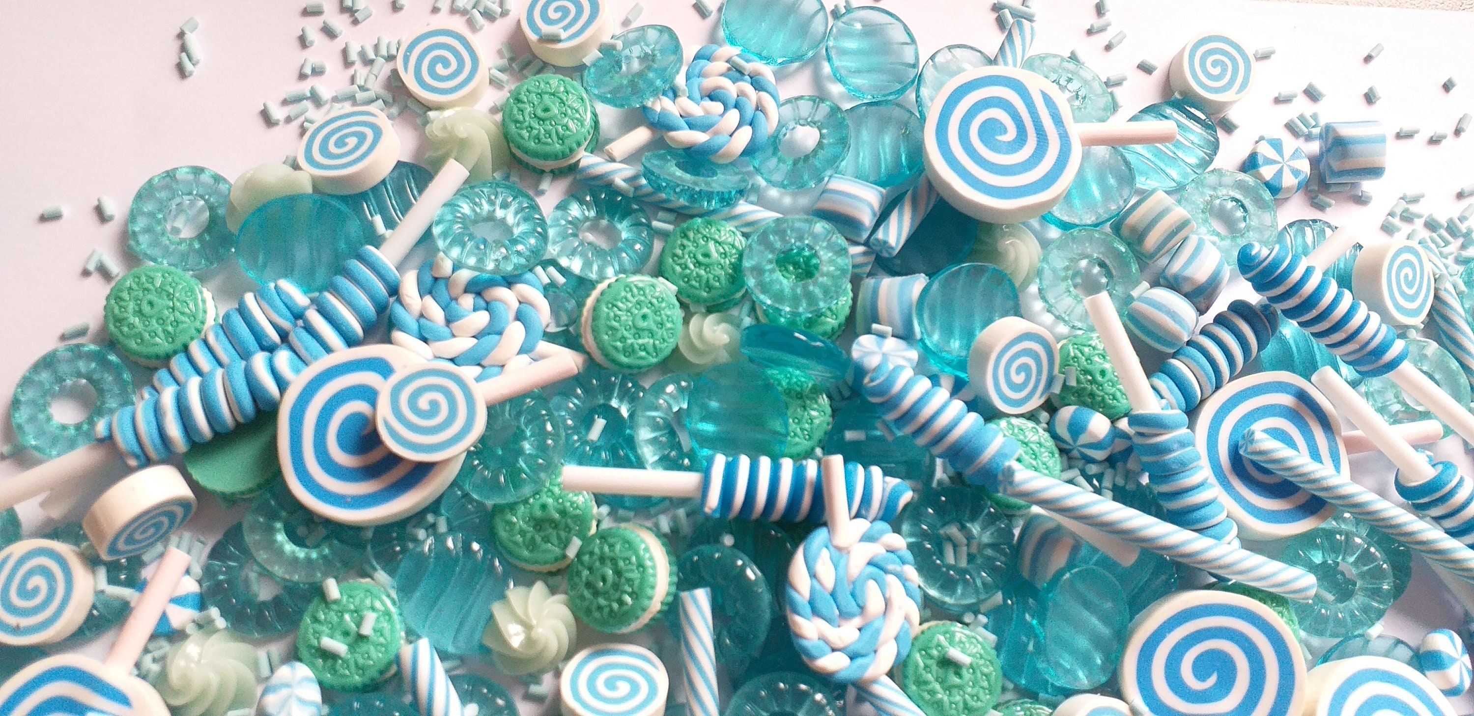 15pc/30pc/45pc Blue Sweet Candy Model Christmas House - Etsy UK