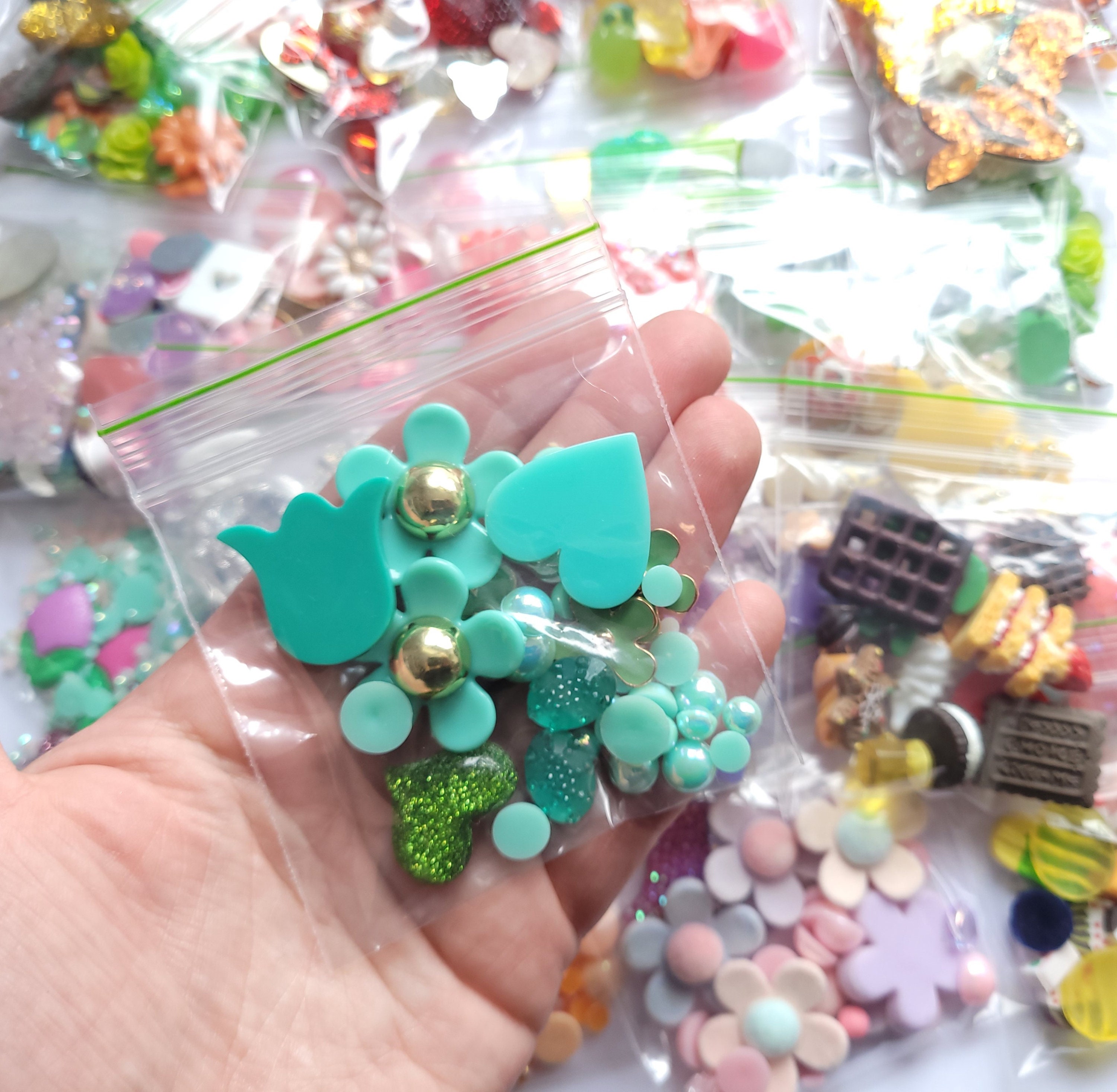 1/3/5/10 Packs MYSTERY Cabochon Bags - Craft Supplies - Etsy UK