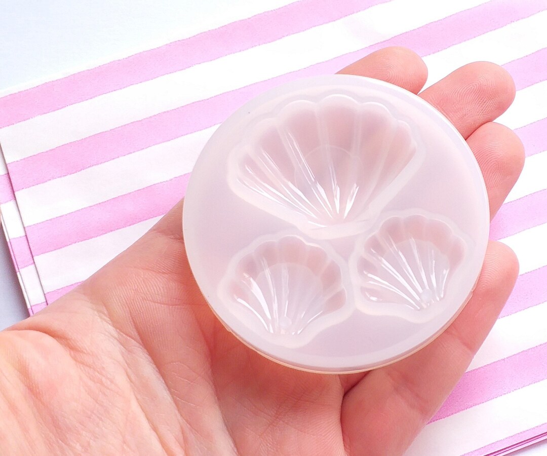 Shell Mold That Make 3pieces of Shells , - Mold for Resin and More ...