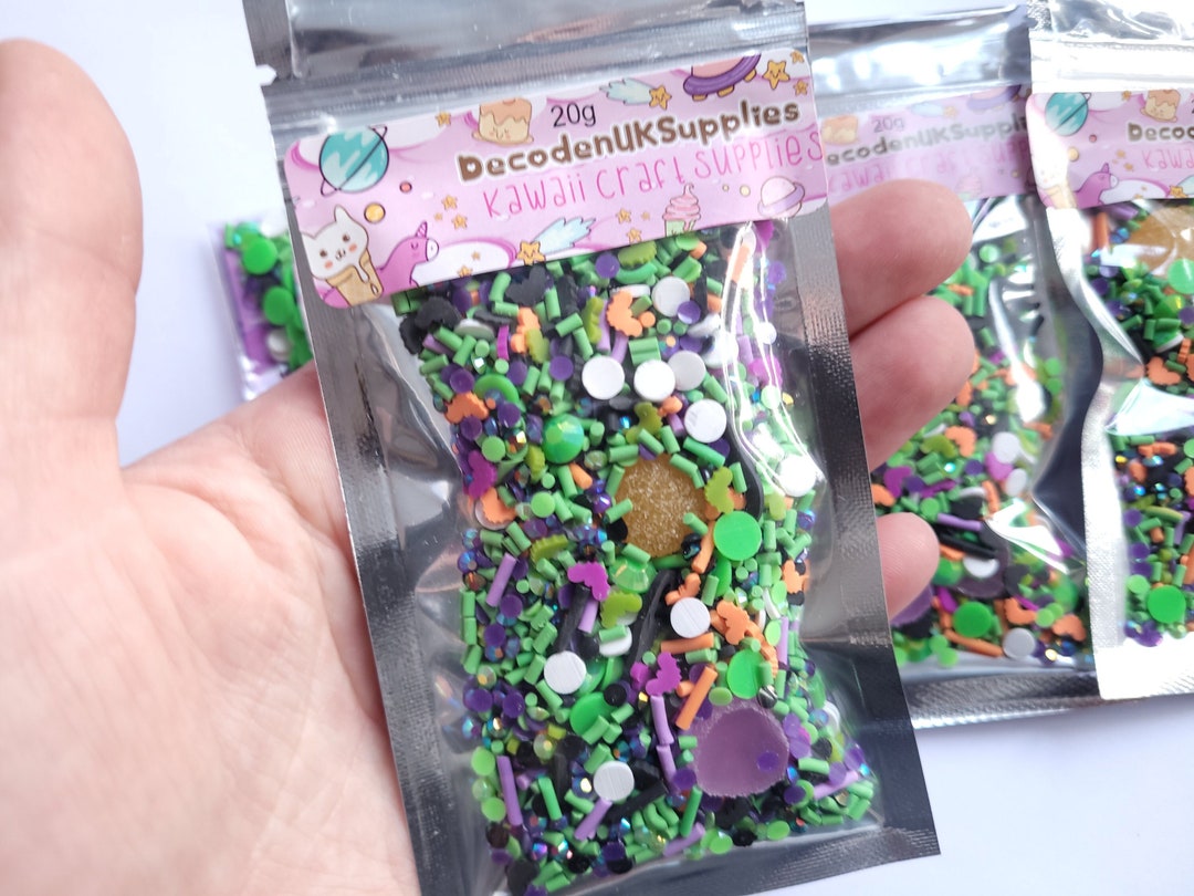 10g/20g Halloween Bat Sprinkles, Sprinkles With Sweets , Clay Sprinkles ...