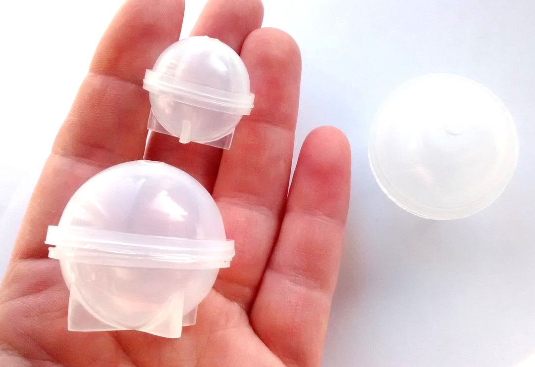 Large - Round Lollipop Sphere Flexible Mold - for UV Epoxy Resin, Clay ...