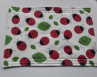 Digital PDF Pattern for Ladybug Quilted Mug Rug Snack Mat - Etsy