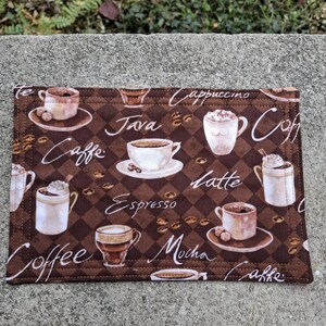 Coffee Mug Rug - Snack Mat - Etsy