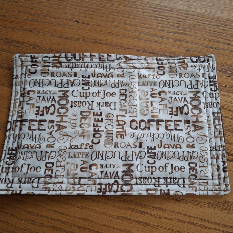 Coffee Mug Rugs - Etsy