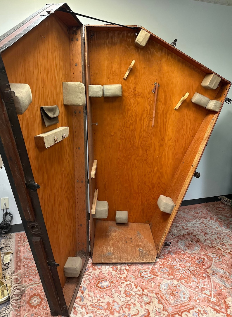 Antique Lyon and Healy Oak Harp Case - Etsy