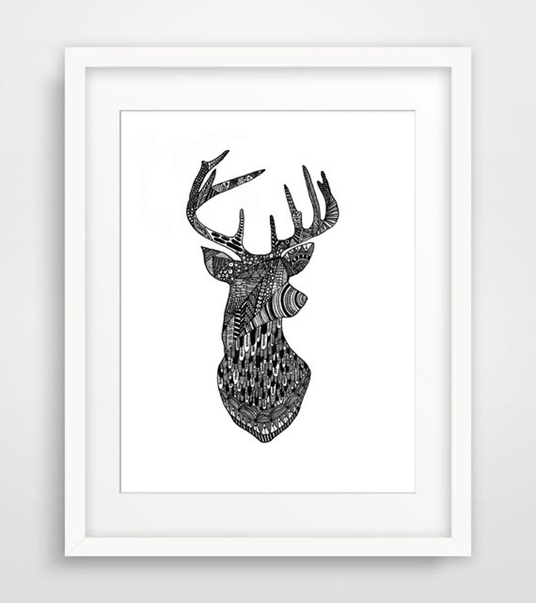 Buck Printable Art, Downloadable Print, Wall Print, Home Decor - Etsy
