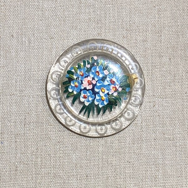 Hand Painted Lucite - Etsy