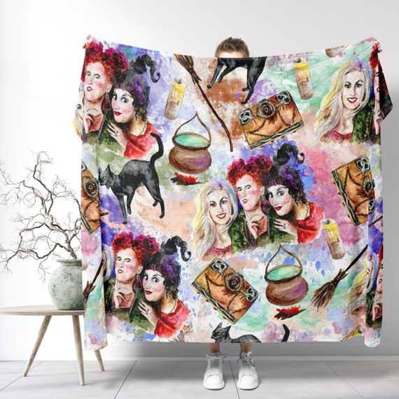 Hocus Pocus Blanket Hocus Pocus Fun Witches Blanket Hocus - Etsy