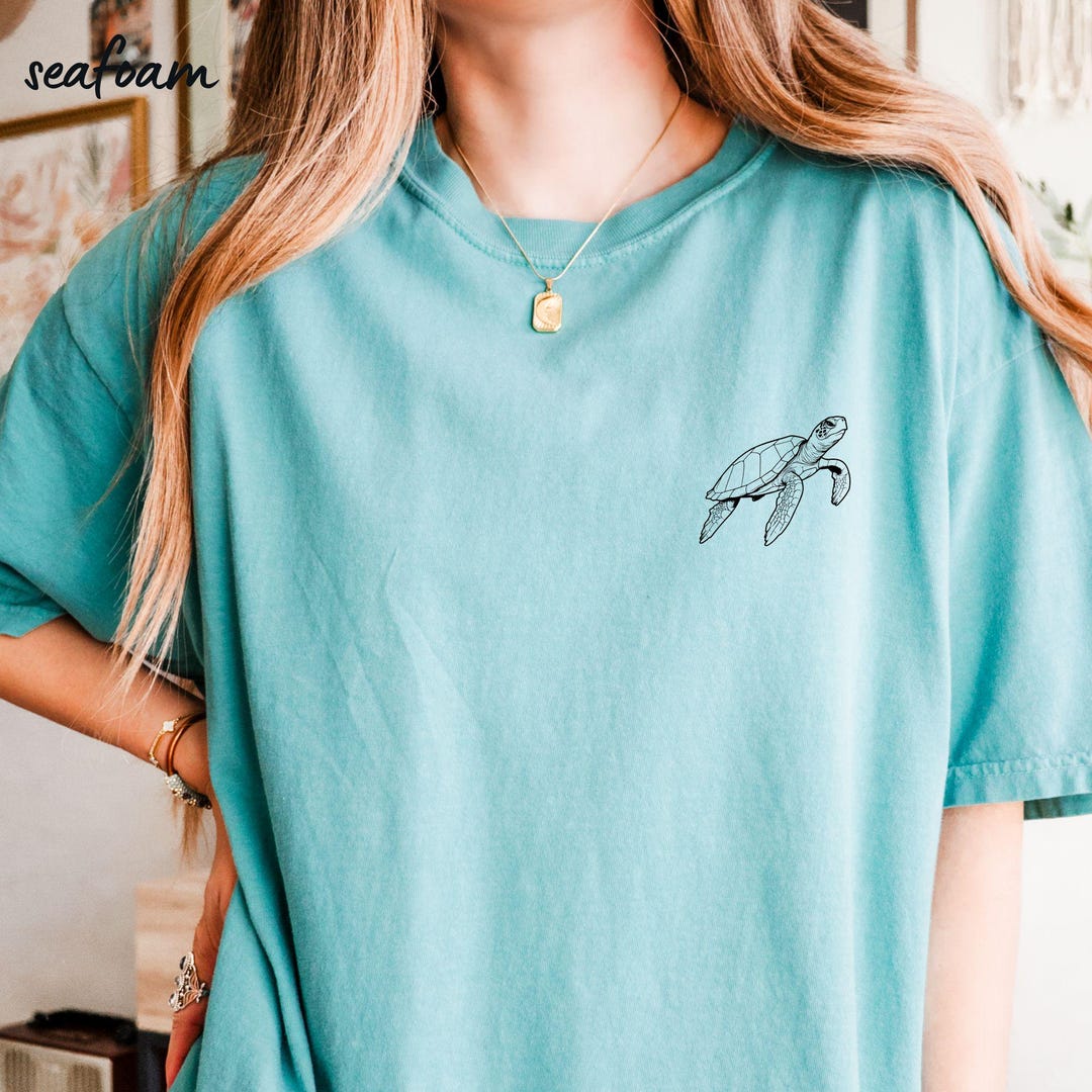 Comfort Colors® Sea Turtle Shirt, Ocean Shirt, Turtle Shirt Save the ...