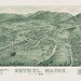 Bethel, Maine in 1878 - Bird's Eye View Map, Aerial, Panorama, Vintage ...