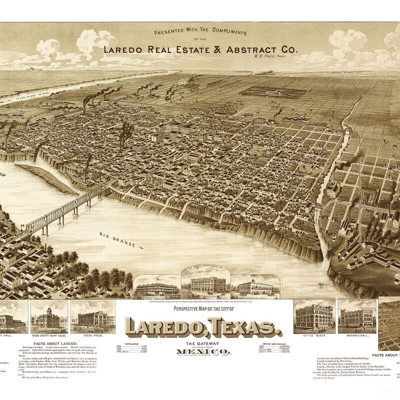 Laredo Texas - Etsy