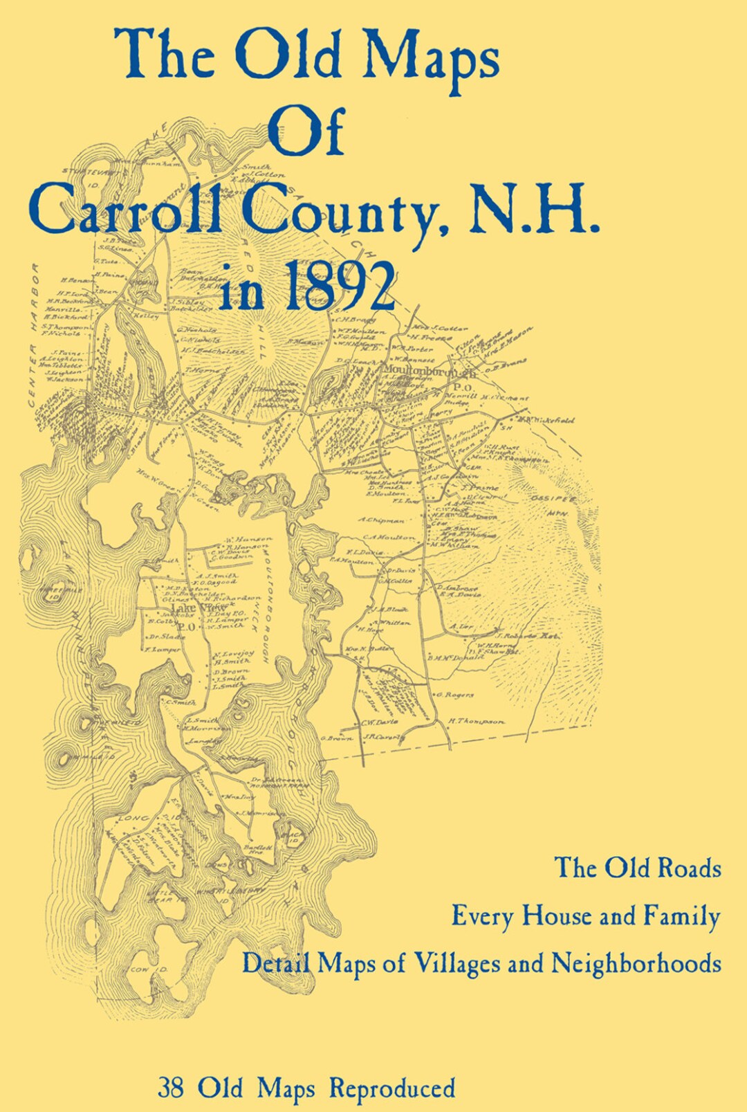 Carroll County Nh Map