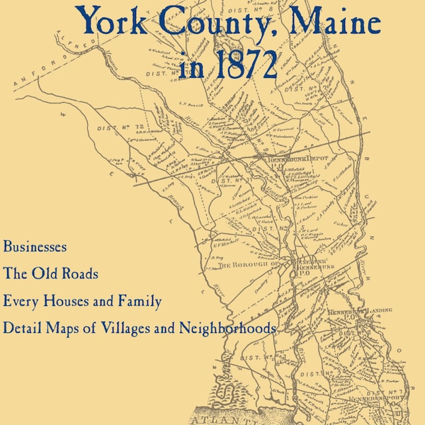 York Maine - Etsy
