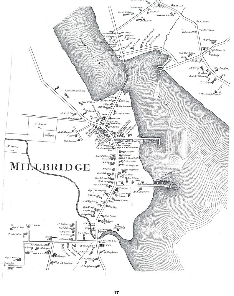 The Old Maps of Washington County, Maine in 1881 - Etsy