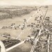 Harrington, Delaware in 1885 - Bird's Eye View, Aerial Map, Panorama ...