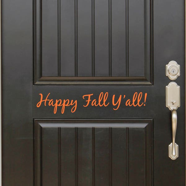 Happy Fall Yall - Etsy