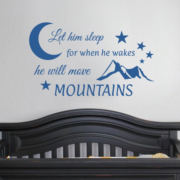 Let Him Sleep for When He Wakes - Etsy