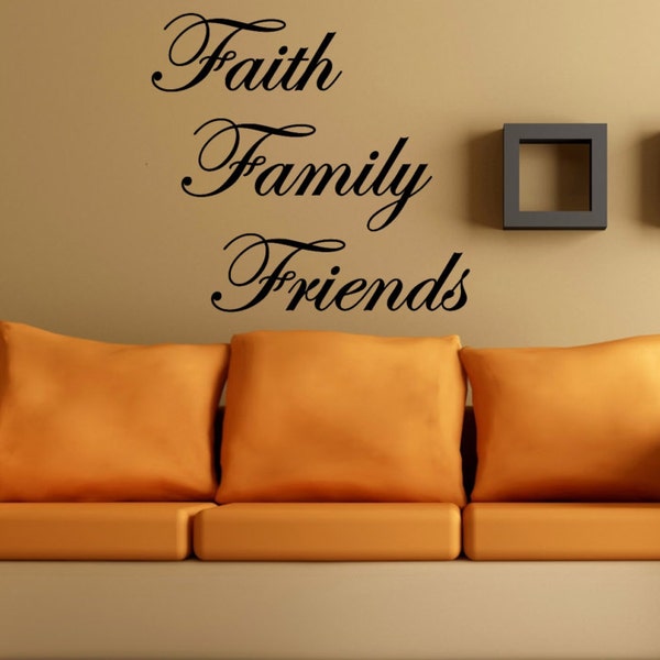 Faith Wall Decal - Etsy