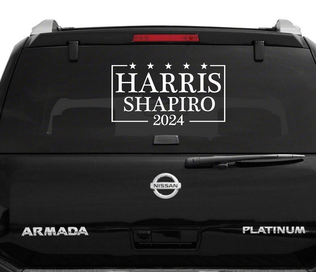 Kamala Shapiro 2024 Decal Bumper Sticker VP Pick Political Bumper ...