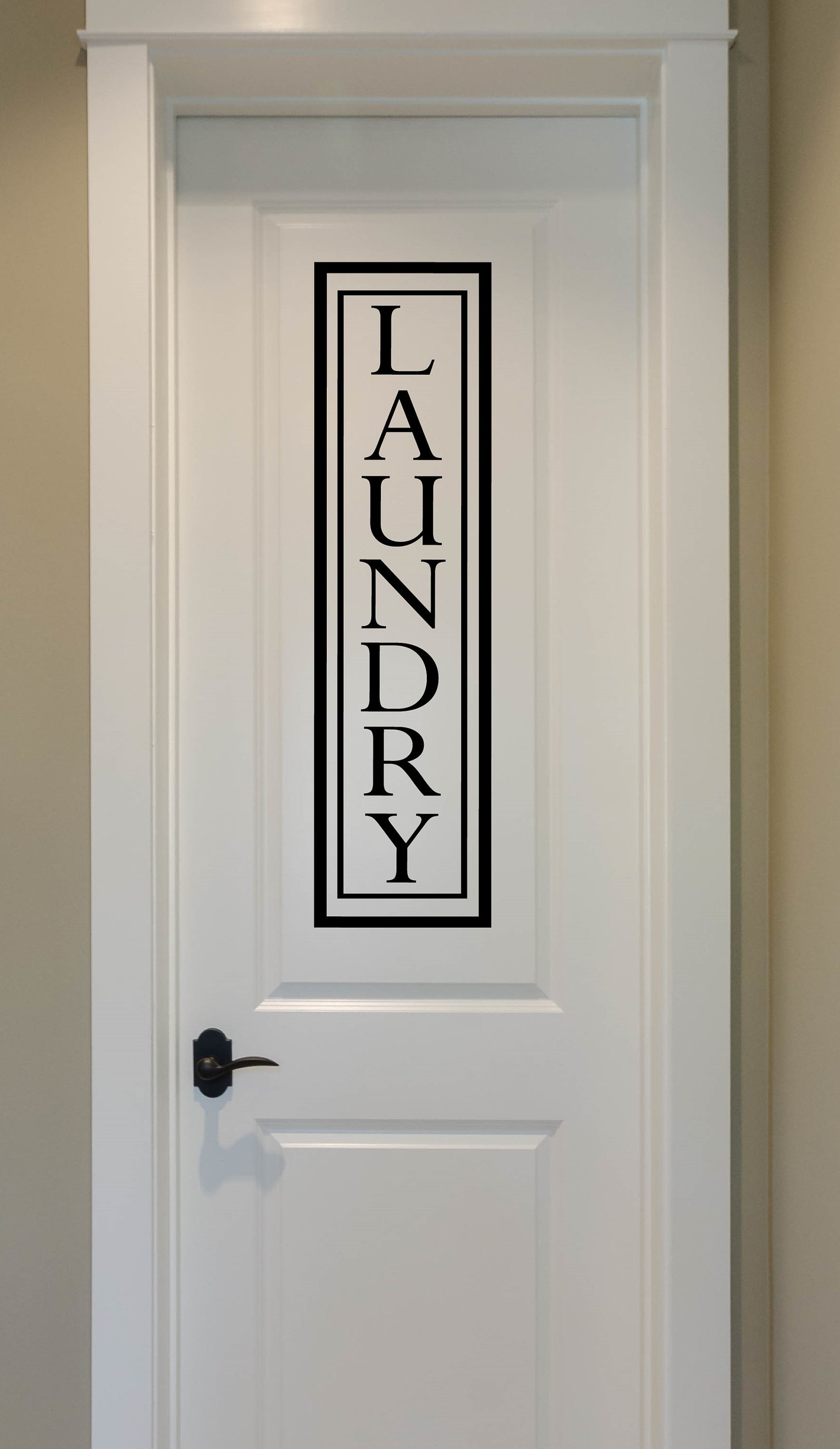 Laundry Square Vertical Decal Vinyl Sticker Kitchen Decor | Etsy