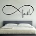 Infinity Peace Decal Wall Vinyl Sticker Family Kids Room Mural ...