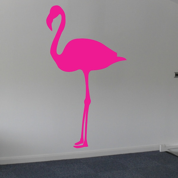 Flamingo Wall Decal - Etsy