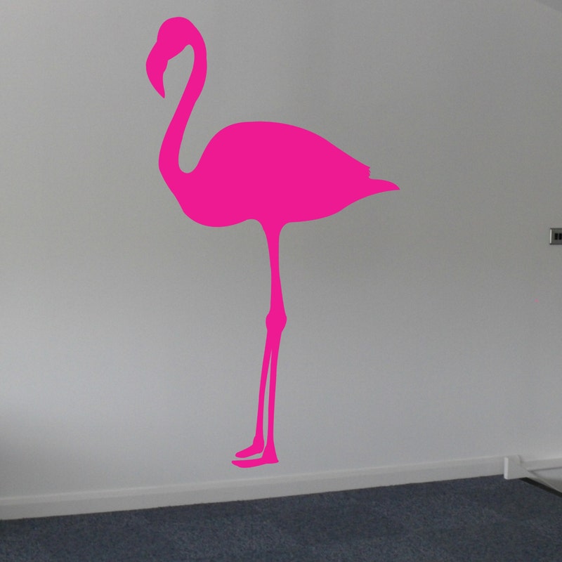 Flamingo Wall Decals - Etsy
