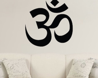 Om Shanti Decal Wall Vinyl Sticker Family Kids Room Mural | Etsy