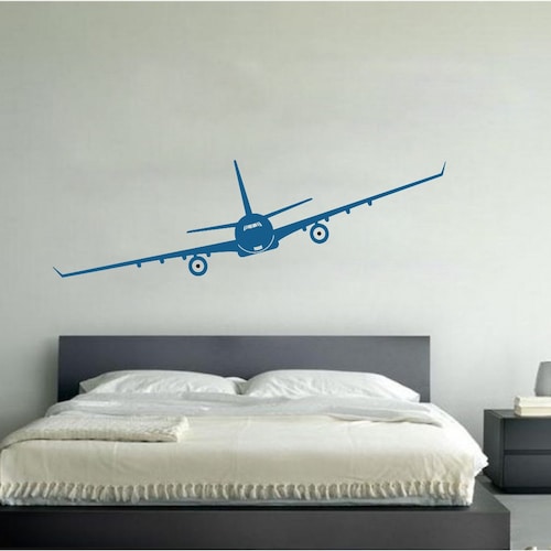 Airplane Decals Planes Vinyl Wall Decals Planes Decals Kids | Etsy